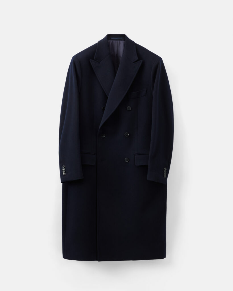 Custom Made 'Capolavoro' Overcoat dark brown heavy wool