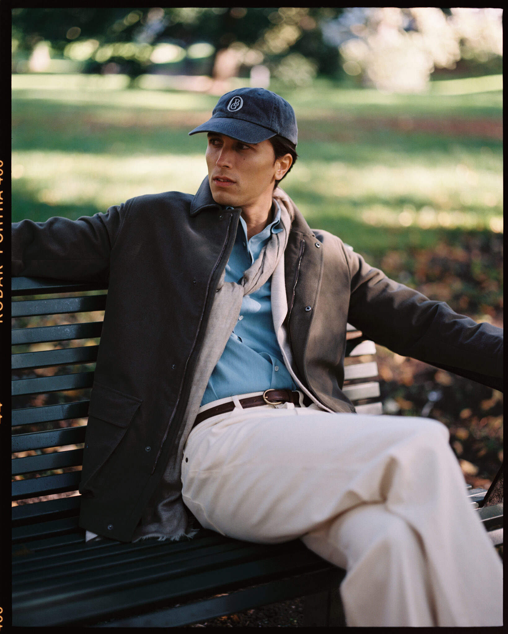 The fresco suit: High twist wool breakdown - Blugiallo - Official Store